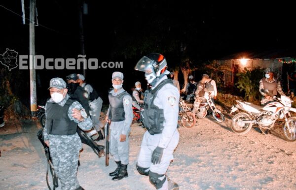 Policía Ocoa informa apresamiento de 50 personas por violar toque de ...